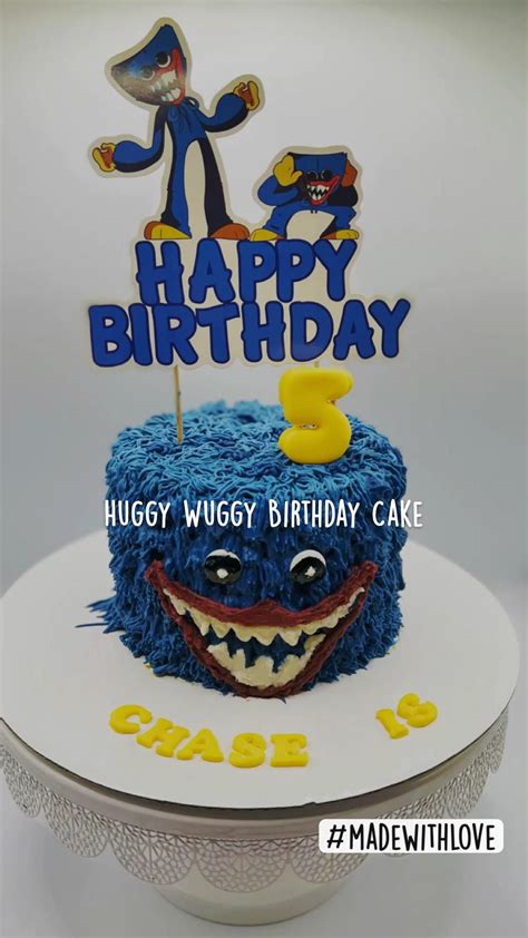 Huggy Wuggy Birthday Cake Artofit
