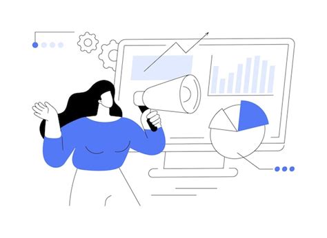 Premium Vector Performance Marketing Abstract Concept Vector Illustration