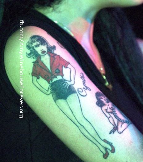 Amy Winehouse Sleeve Tattoos