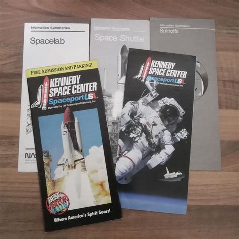 Kennedy Space Center Nasa Leaflets 1992