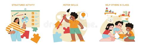 Structured Classroom Stock Illustrations 107 Structured Classroom