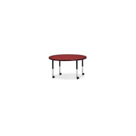 Berries 6433jcm188 Round Activity Table Red And Black 48 In 1 Kroger