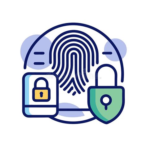 Biometric Security System Fingerprint Authentication With Padlocks For