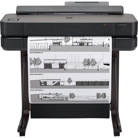Hp Designjet T650 Large Format 24 Inch Plotter Printer With Auto Sheet Feeder Roll Cover Media