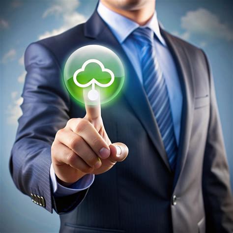 Businessman Touching Icon Of Co2 Depicting The Issue And Reduce Co2