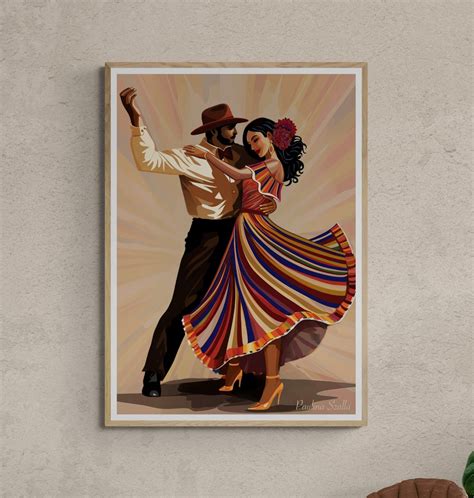 Dance In Colors Part 3 Mexican Folk Art Folklorico Artmexican