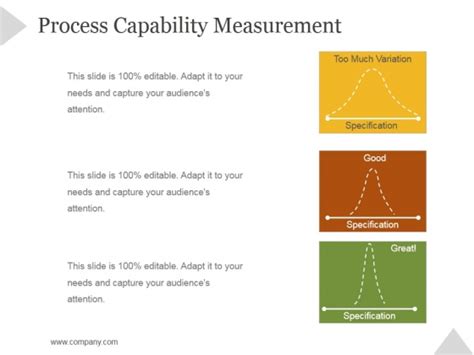 Process Capability Measurement Ppt PowerPoint Presentation Sample PowerPoint Templates