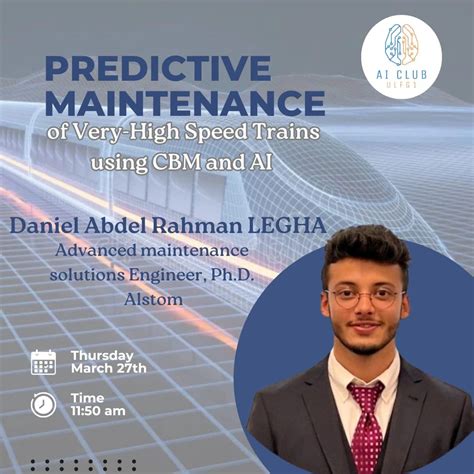 ‏engineering Ai Predictivemaintenance Railwaytechnology‏ ‏lebanese University Faculty