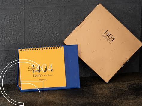 تقویم رومیزی خشتی مدل استوری گاموت