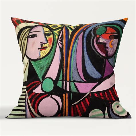Girl Before A Mirror By Pablo Picasso Mur Gallery