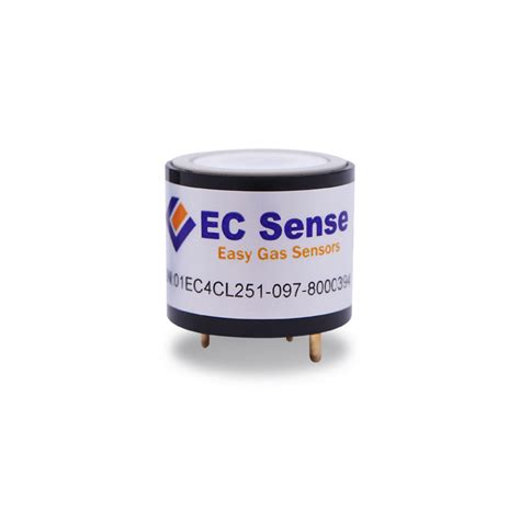 Chlorine Cl2 Gas Sensor Ec4 Cl2 5 Liquid Gas Sensor Ec Sense