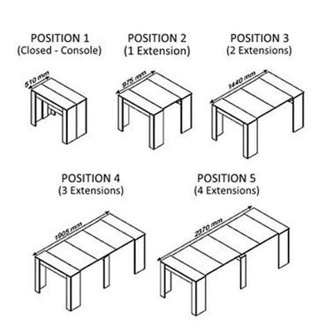 Claire Range Extending Dining Table Oak Effect