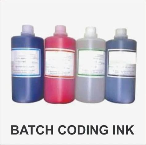 Batch Coding Ink at 400 litre कडग इक in Faridabad ID 23244733873