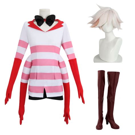 Hazbin Hotel2024 Angel Dust Quatre Bras Version Cosplay Costume