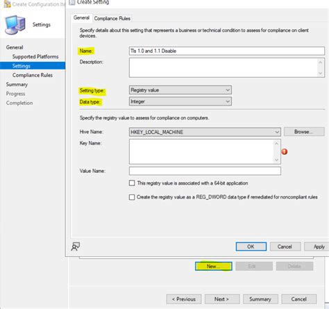 system center configuration manager configuration baseline