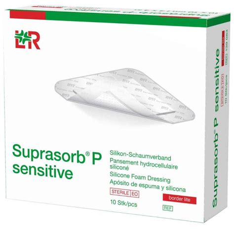 Suprasorb P Sensitive Border Silikon Schaumverband Ardmed