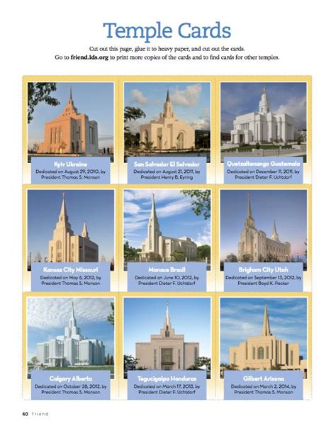 Temple Cards Lds Temple Pictures Lds Temples Temple