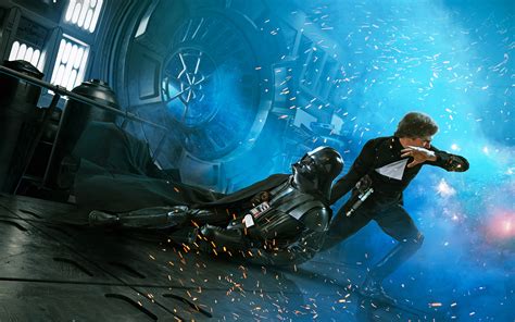 Darth Vader And Luke Skywalker Wallpaper