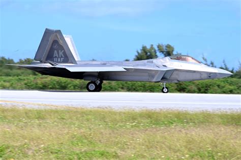 Photos F 22s Deploy To Tinian For First Time As Part Of Ace Exercise