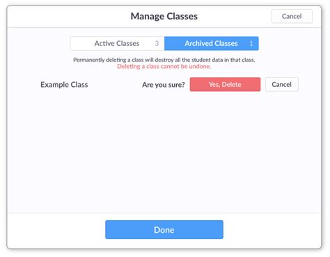 How To Remove A Class Plickers