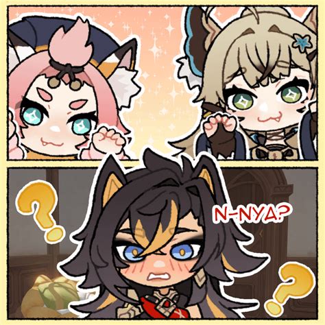 [comic] Nya R Genshin Impact