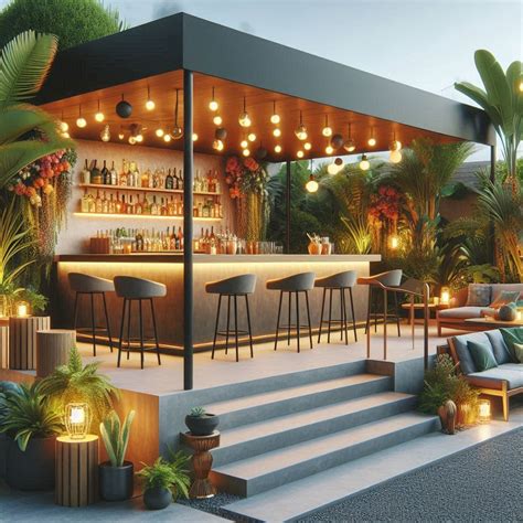 15 Modern Outdoor Bar Ideas For Stylish Entertaining