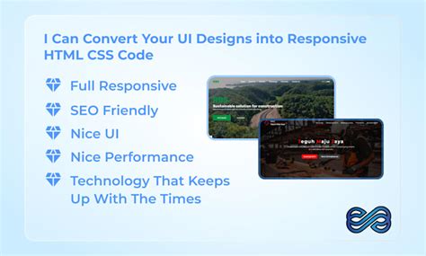 Convert Your Ui Designs Into Responsive Html Css Code By Ikhsanbintang Fiverr