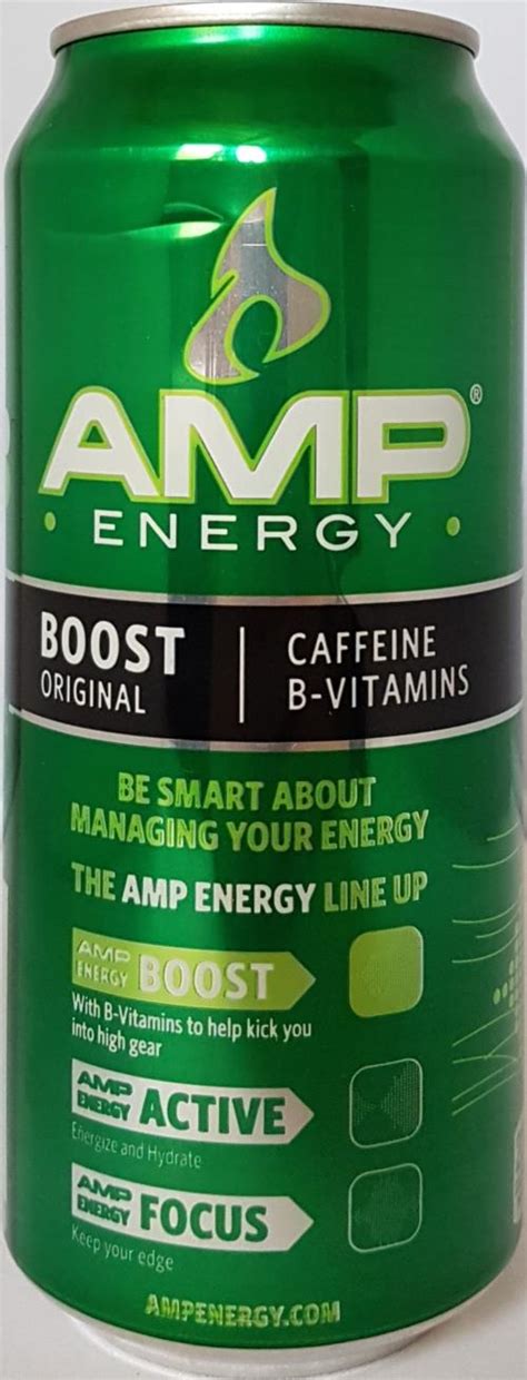 Amp Energy Drink 473ml United States 2012