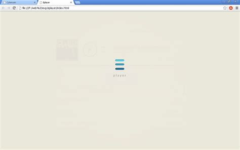 html5 audio player behance