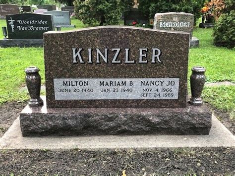 Nancy Jo Kinzler 1966 1989 Find A Grave Memorial