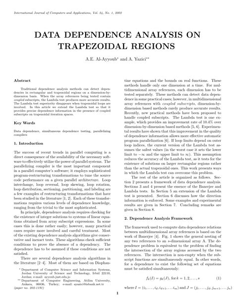 Pdf On The Lambda Test