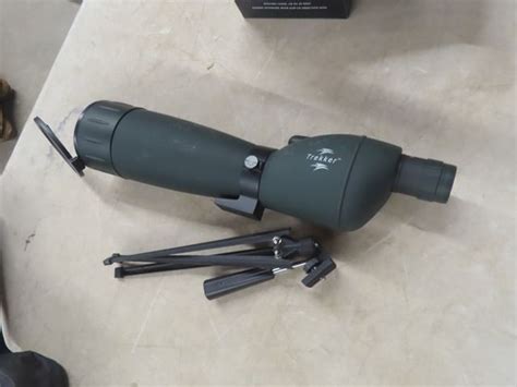 Trekker 25 75x75 Spotting Scope With Soft Case Box Tripod