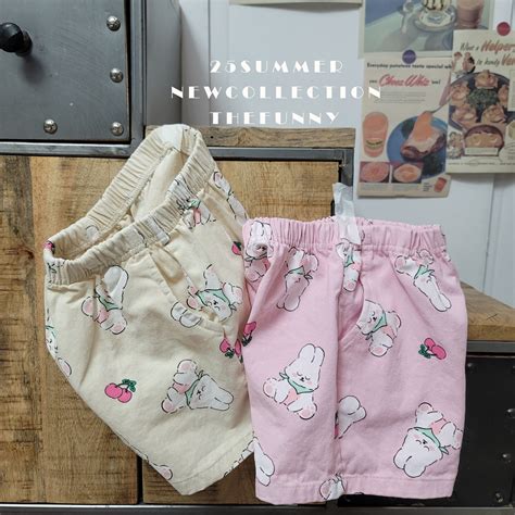 🍒夏日萌萌兔來襲！the Funny 小兔短褲登場🐰