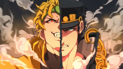 Dio Vs Jotaro Desktop Wallpapers Wallpaper Cave