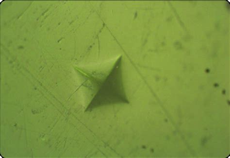 Indentation On Surface Of Specimens Download Scientific Diagram