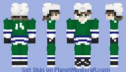 Hockey Player Hartford Whalers Inspired Minecraft Skin Hockey Player Hartford Whalers Inspired Minecraft Skin