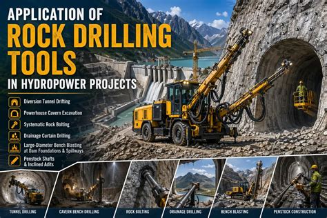 Rock Drilling Tools In Hydropower Projects Rockhound