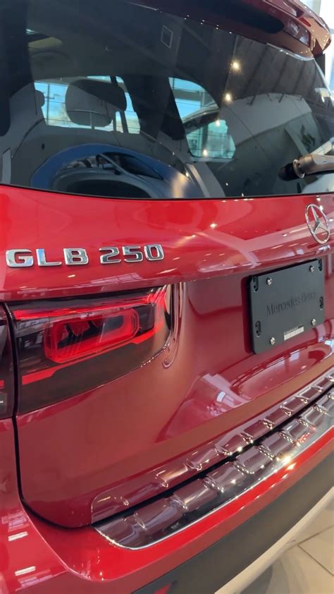 2023 Glb 250 4matic Suv In Patagonia Red Metallic ️ • • Glb250