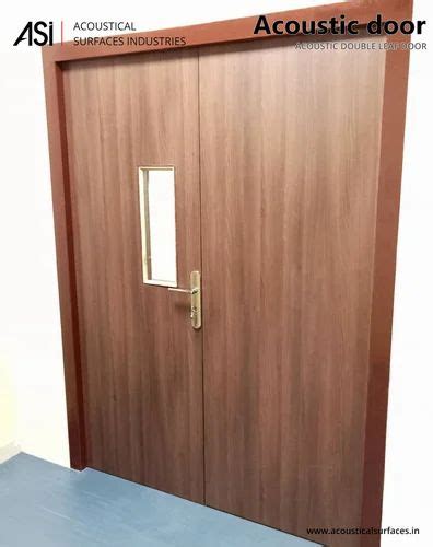 Acoustic Double Leaf Door At Best Price In Coimbatore By Acoustical