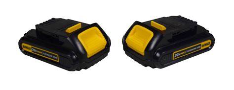 Dewalt Dcb201 2 20 Volt Max Li Ion Battery Pack 15ah 2 Pack