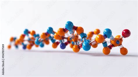 Accurate Representation Of Lactic Acid Structure Stock Illustration Adobe Stock