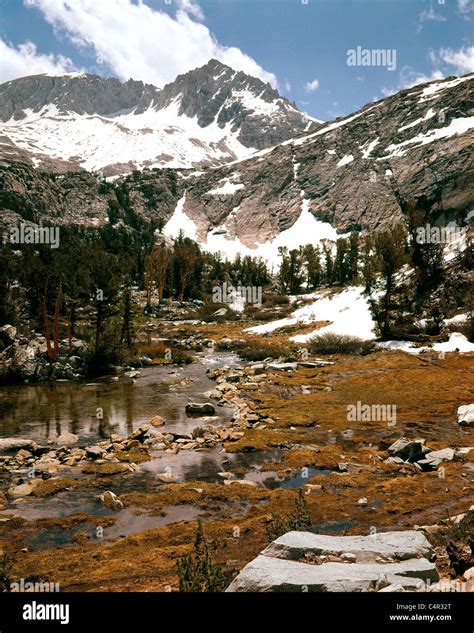 Outlet Of Lake Dorothy Above Convict Creek Ansel Adams Wilderness