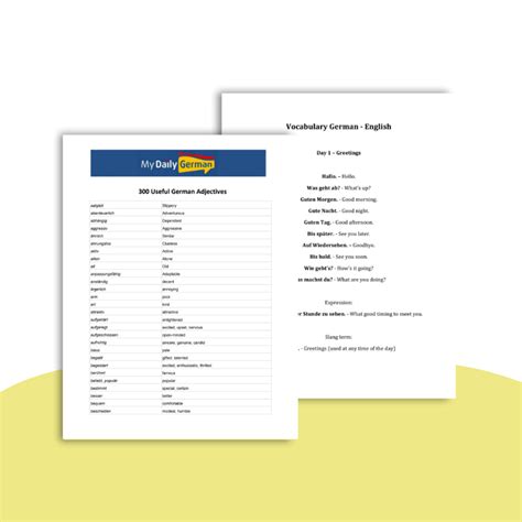 German Declension The Four Grammatical Cases In Detail My Daily German