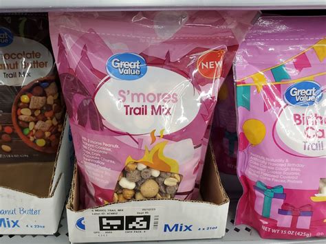 New Great Value Trail Mix Flavors From 598 Birthday Cake Churro
