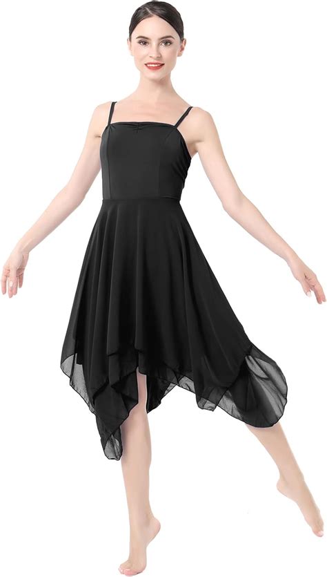 Odasdo Women Lyrical Dance Dress Ballet Modern Contemporary
