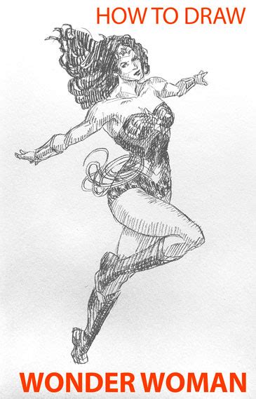 How To Draw Wonder Woman Step By Step