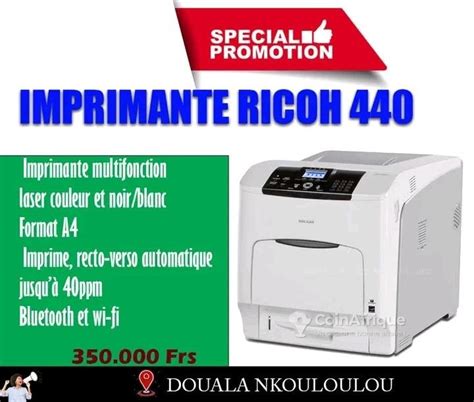Imprimantes And Photocopieurs Ricoh 440430 Au Cameroun Coinafrique