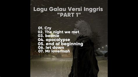 Top 7 Lagu Galau Versi Inggris Part 1 Youtube