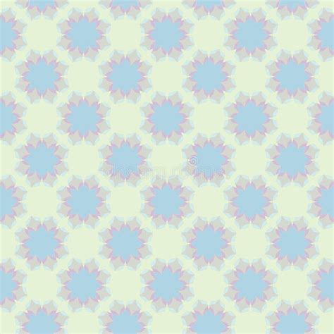 Beautiful Batik Repeat Vector Pattern Background Print Stock Vector