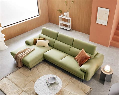 Sofa Góc Nỉ 3 Chỗ Tựa Gật Gù Foreval Kalix